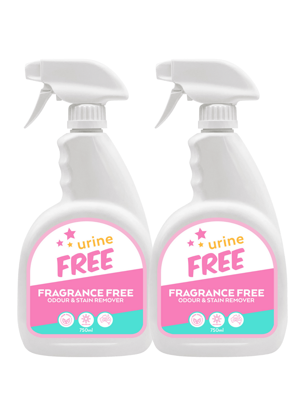 Fragrance Free Urine Stain & Odour Remover Dual Pack – urineFREE